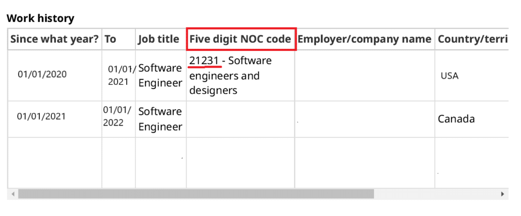 UPDATE: Transition to National Occupational Classification (NOC) 2021 ...